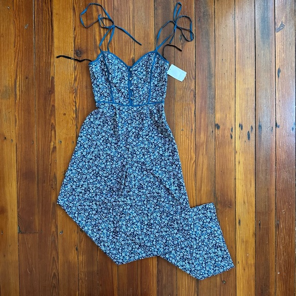 ALI & JAY | Pants & Jumpsuits | Nwt Ali Jay Floral Tie String Jumper Xs ...